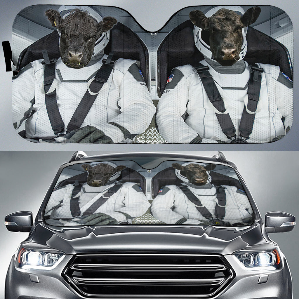 Uni Belted Galloway Universe 3D Sun Shade – UniJames