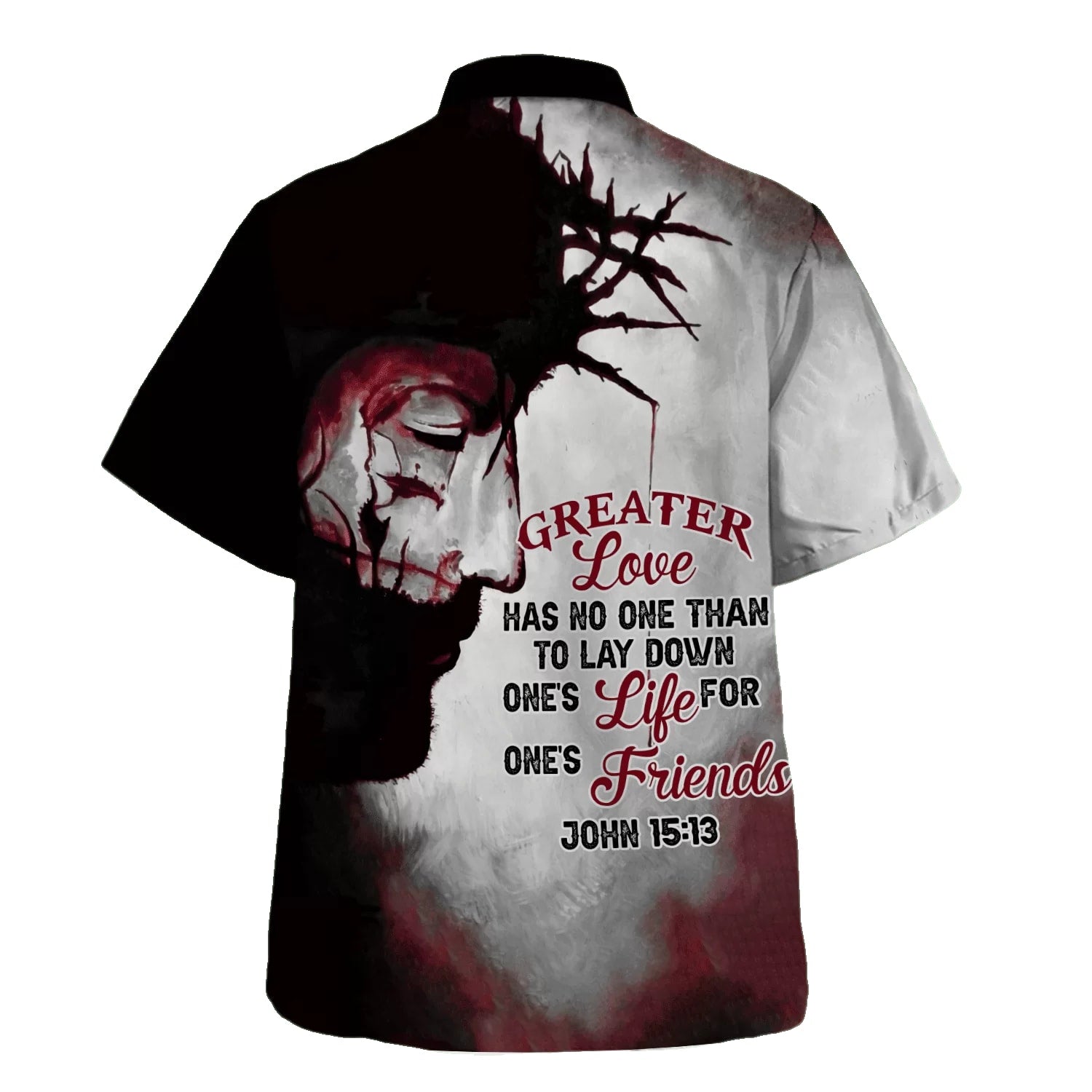 UniJames Greater Love Has No Man Than To Lay Down His Life Hawaiian Sh