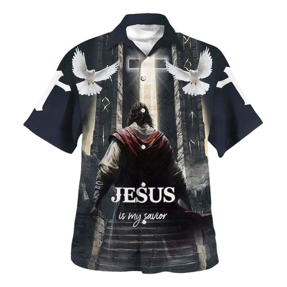Unique Jesus Is My Savior Jesus Go To Heaven Hawaiian Shirt – UniJames