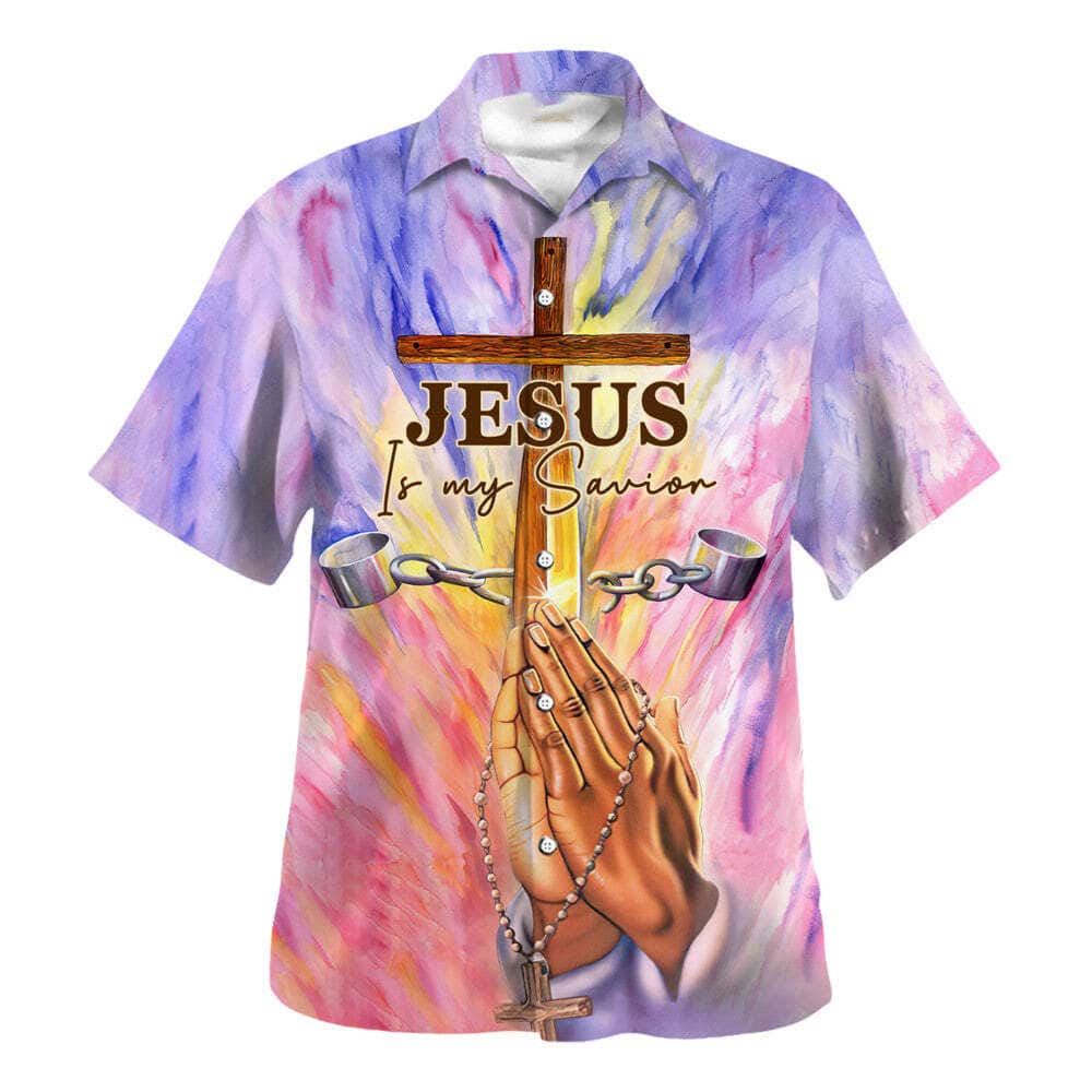 Unique Jesus Is My Savior Prayer Hawaiian Shirt – UniJames