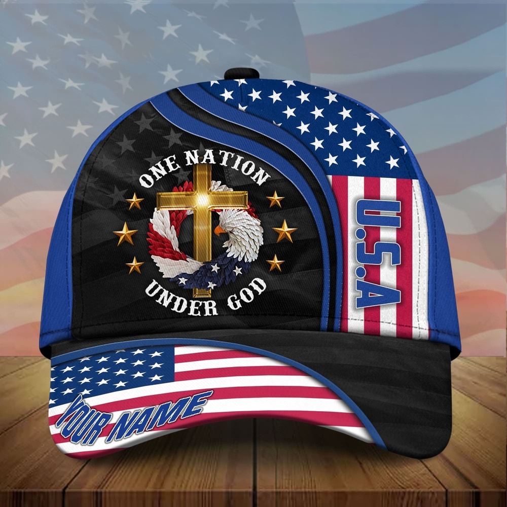 Uni Personalized Premium Eagle Usa Baseball Cap – UniJames