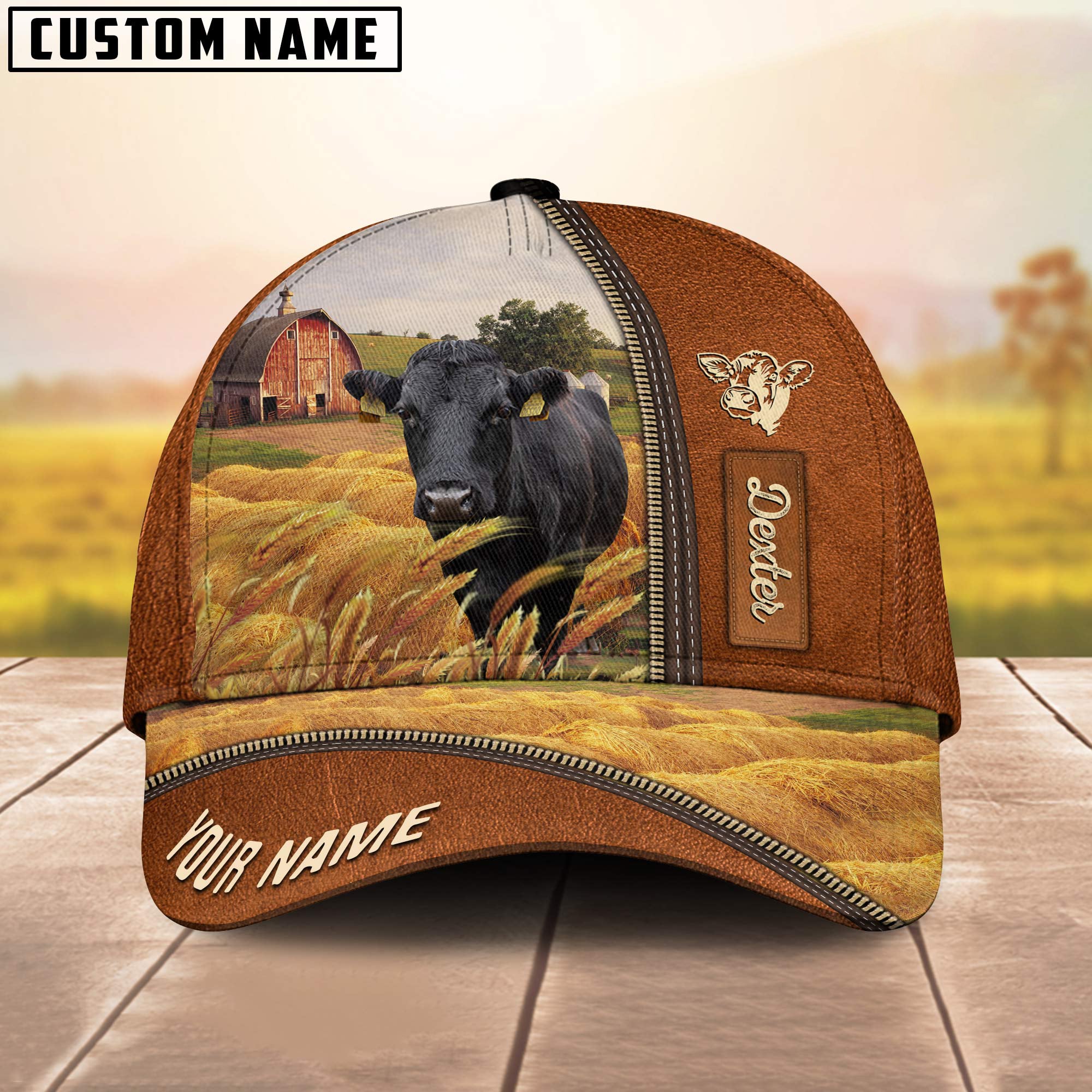 Uni Personalized Name Dexter Barn Farm Cap – UniJames