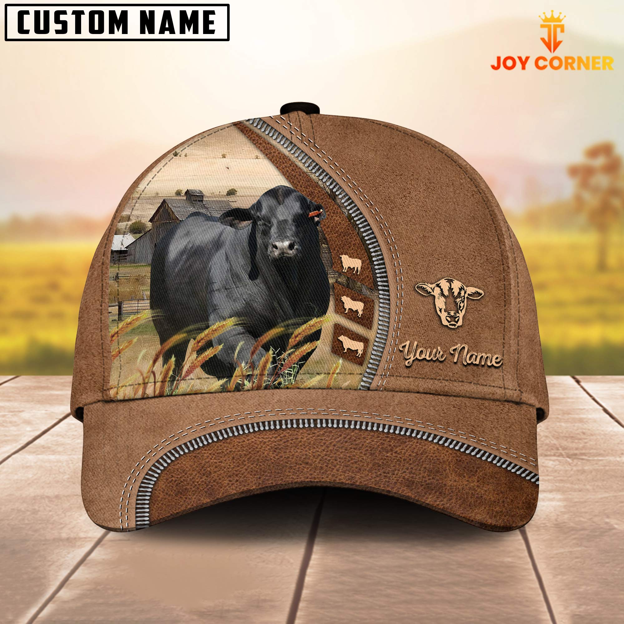 Uni Brangus Farming Land Customized Name Cap – UniJames