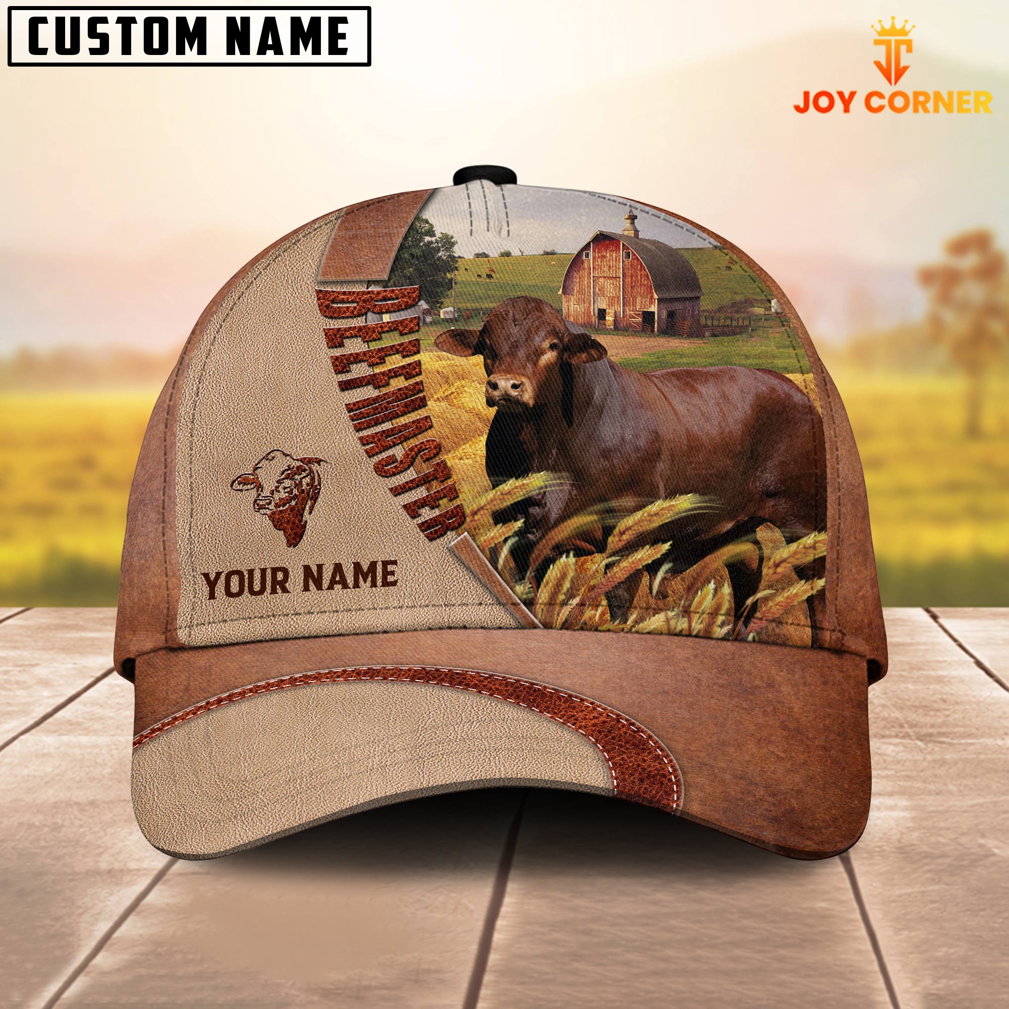 Uni Personalized Name Beefmaster Farm Barn Cap – UniJames