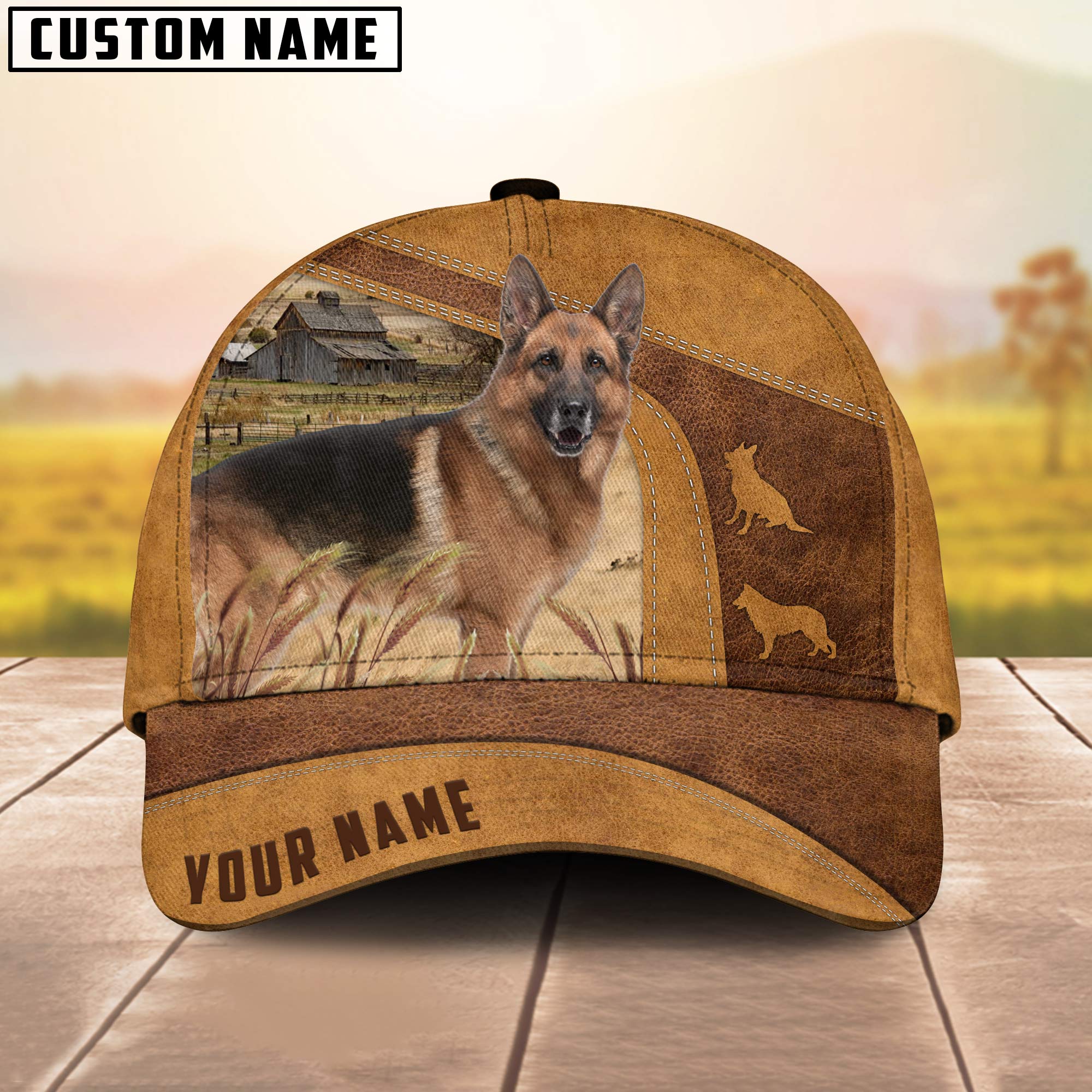 Uni Custom Name German Shepherd Cap – UniJames