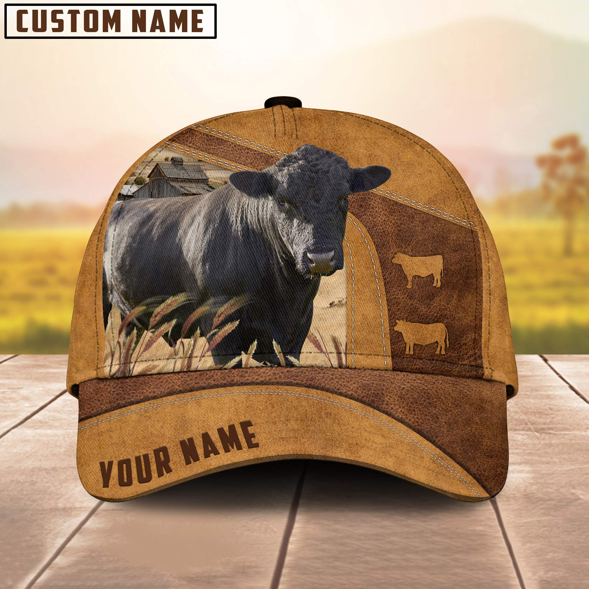 Uni Personalized Name Lowline Angus Cattle Cap – UniJames