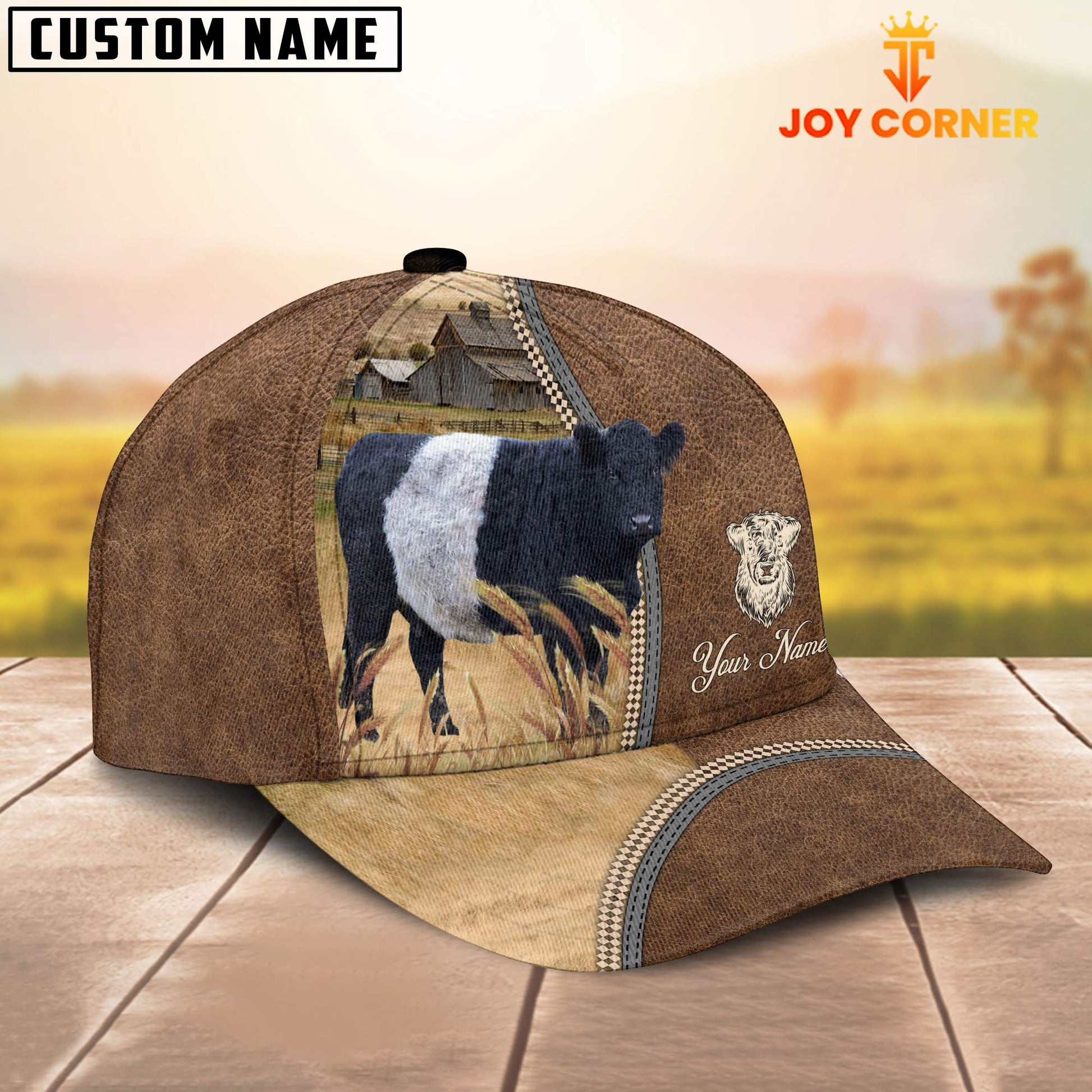 Uni Personalized Name Belted Galloway Farming Cap – UniJames