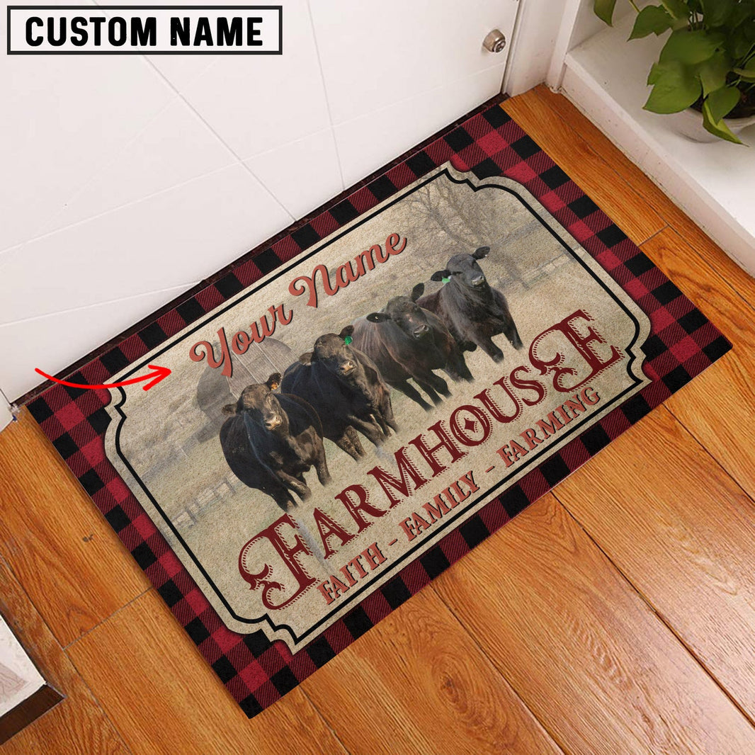 Uni Customized Name Cattle Farm Doormat – UniJames