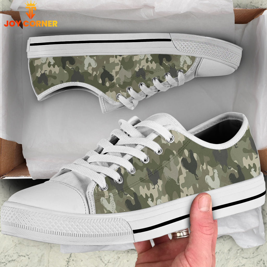 Uni Chicken Camo Pattern Shoes – UniJames