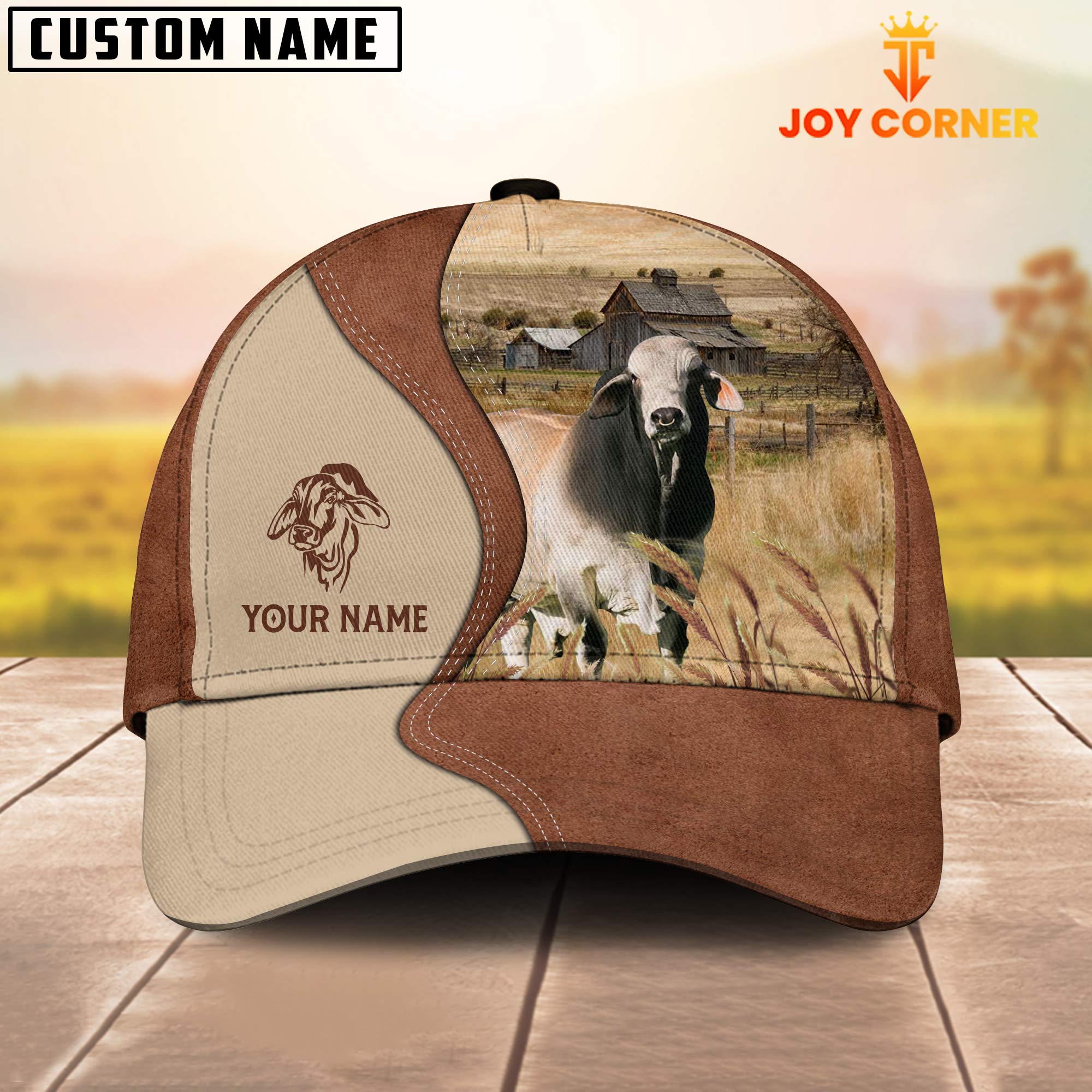 Uni Brahman Customized Name Choco Cap – UniJames