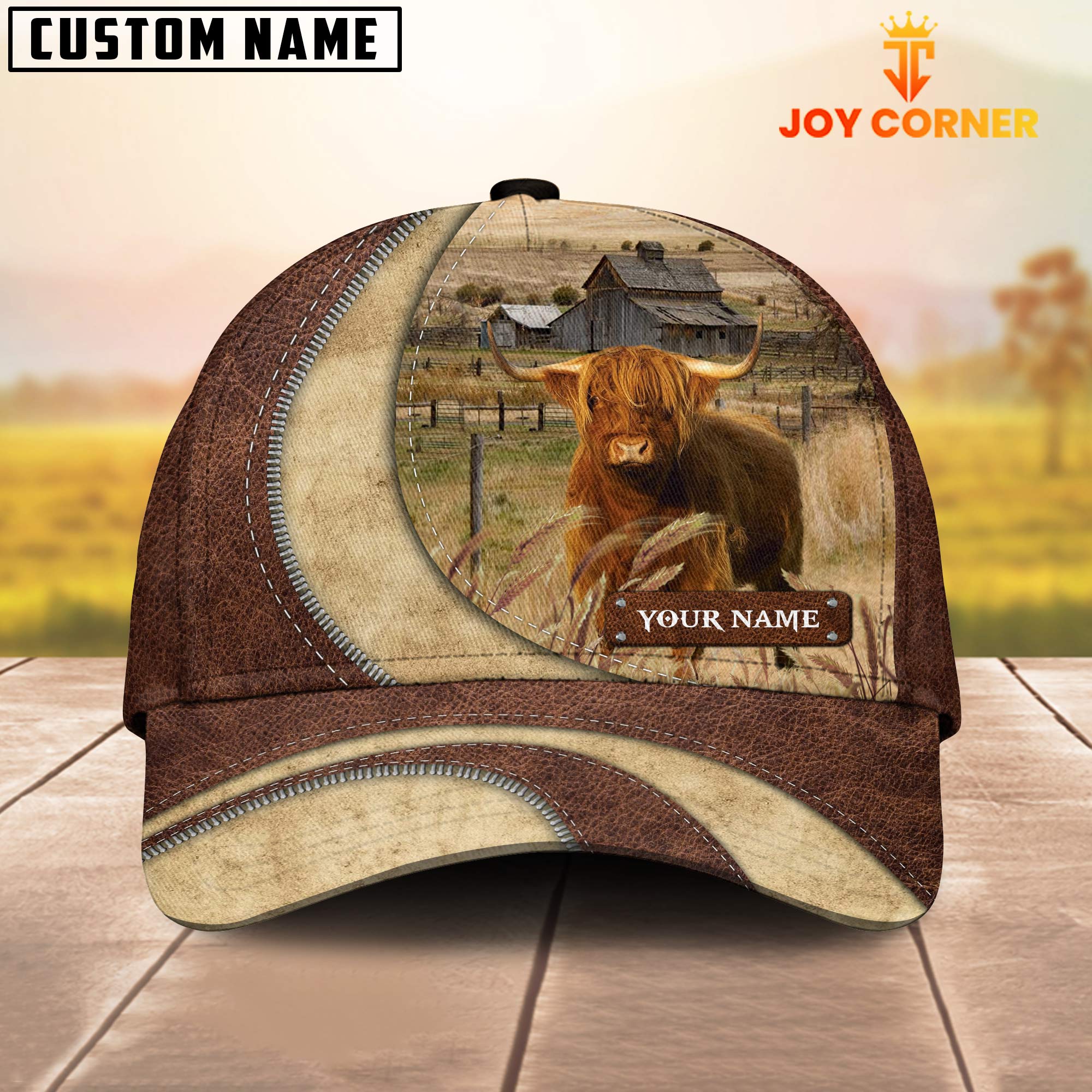 Uni Highland Customized Name Farm Barn Cap – UniJames