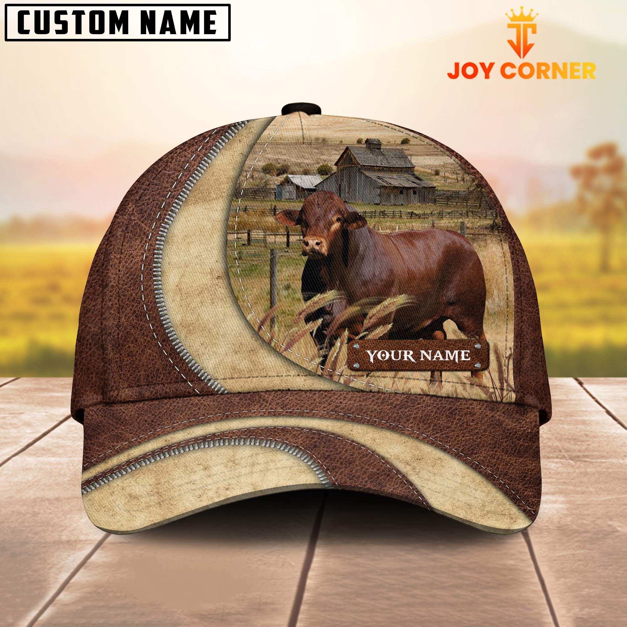 Uni Beefmaster Customized Name Farm Barn Cap – UniJames