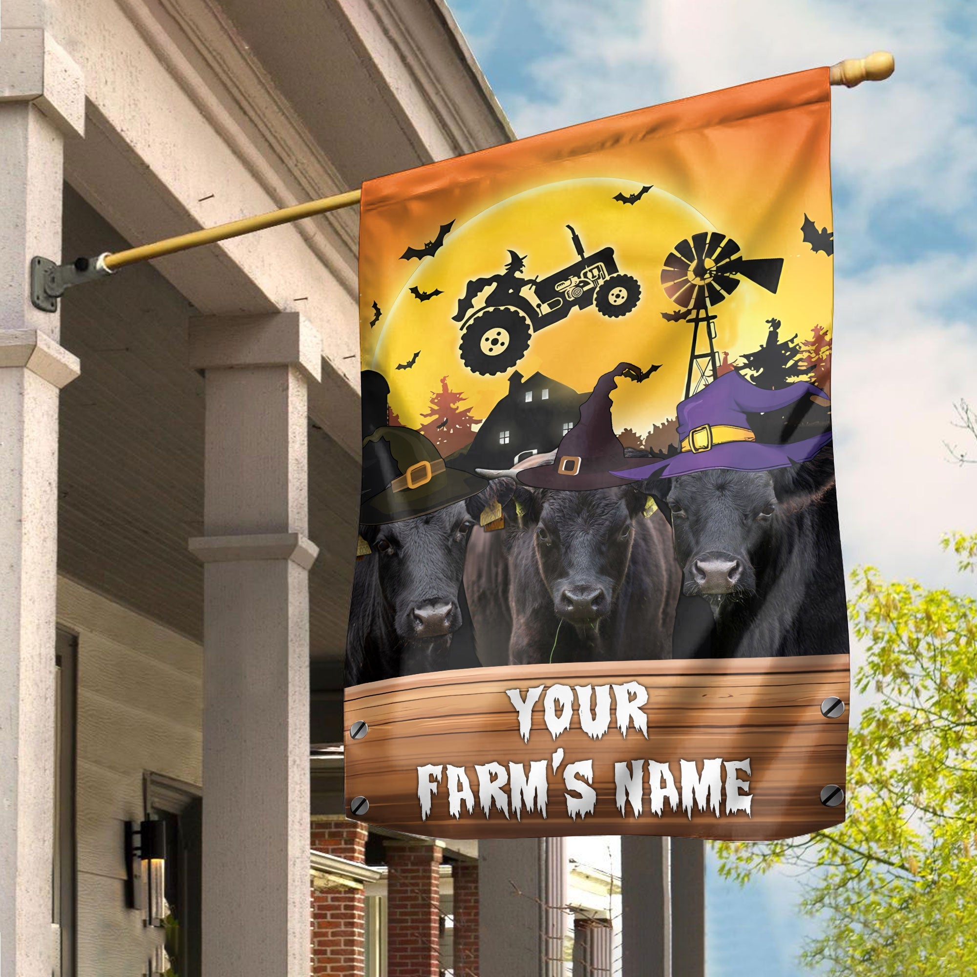 Uni Dexter Farming Customized Name 3D Flag – UniJames