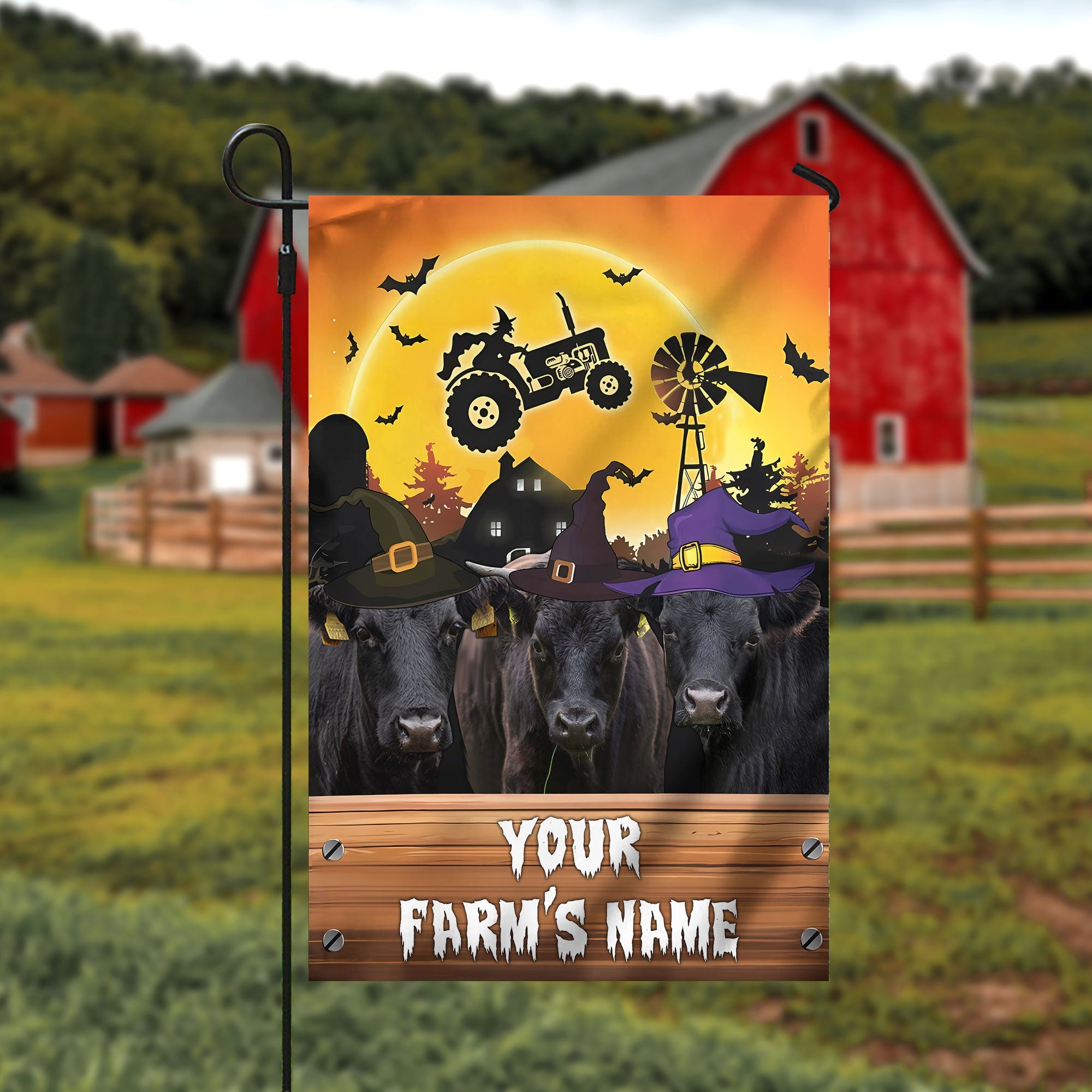 Uni Dexter Farming Customized Name 3D Flag – UniJames