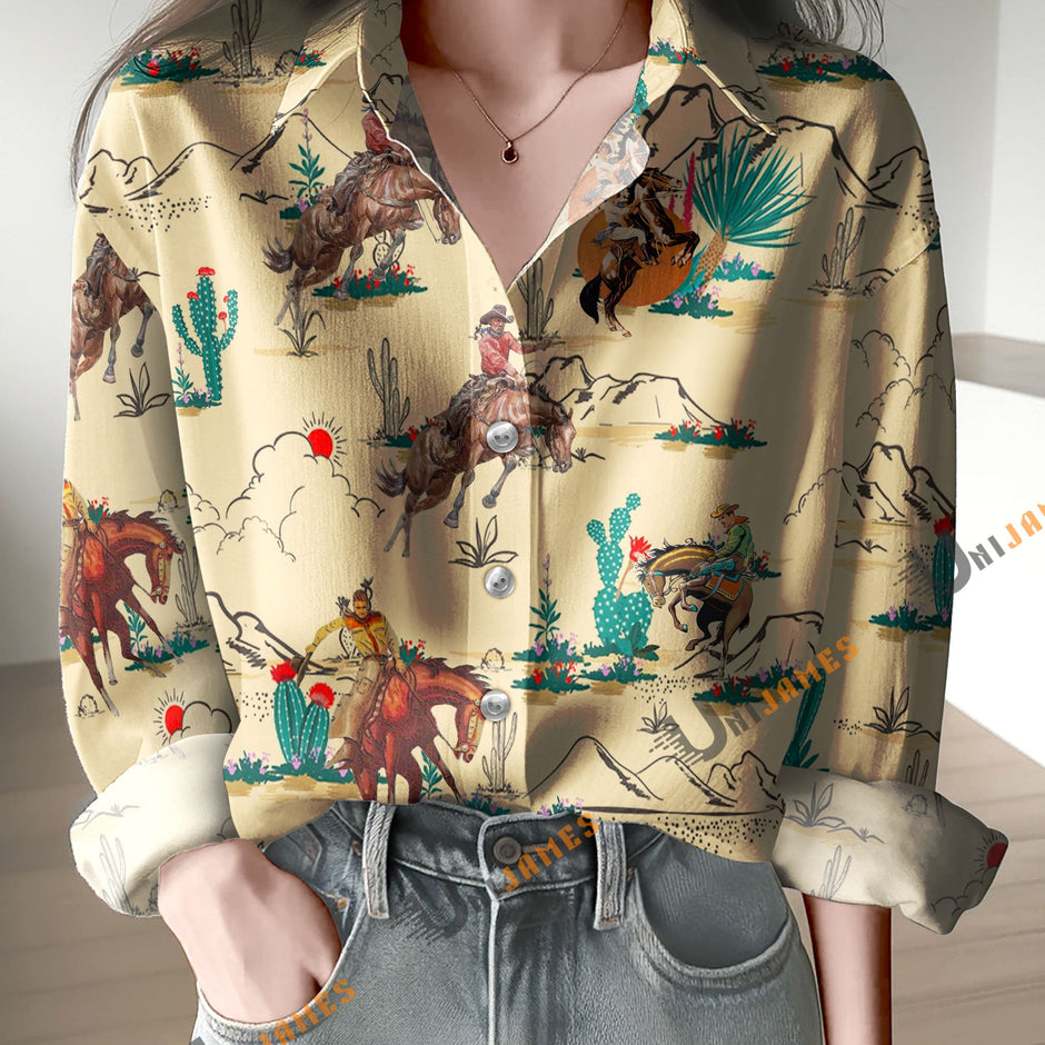 Horse Pattern Casual Shirt – UniJames